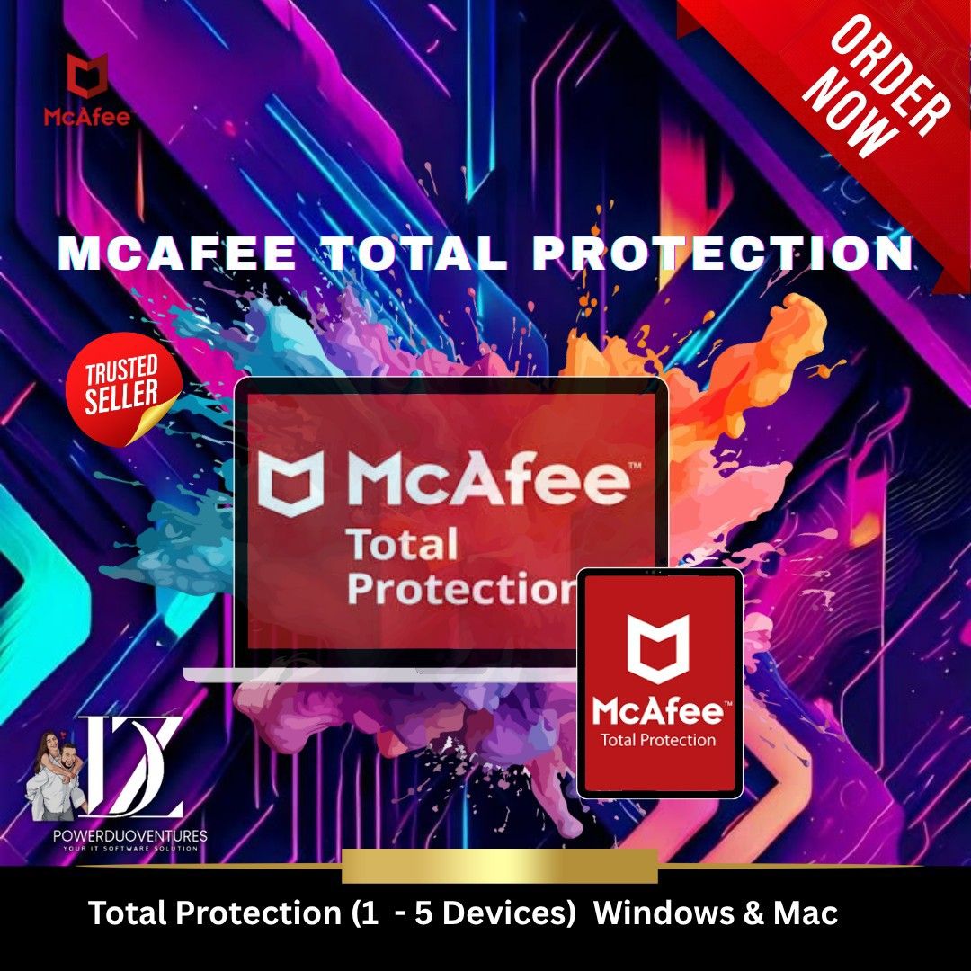 🛡️ McAfee Total Protection 2025 | Long-Term License (1–10 Years ...