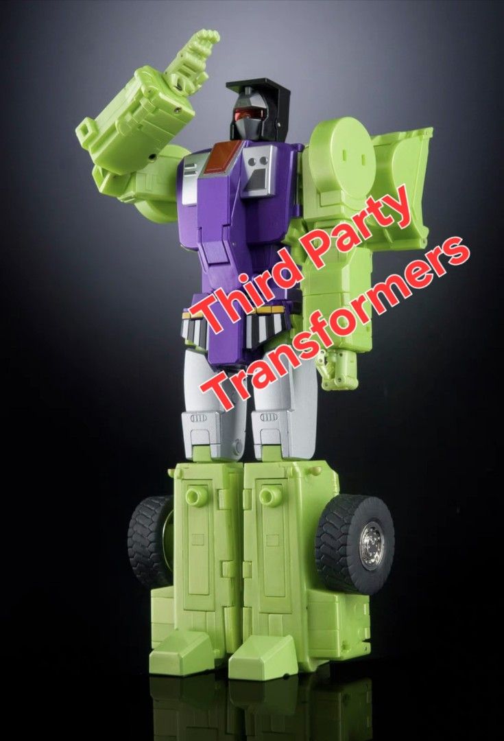Sold-out 全新品 X社 建造派 大力神 X-Transbots MX-41 MX 41 Gound Bite 鏟泥車 鏟車 變形玩具 ...
