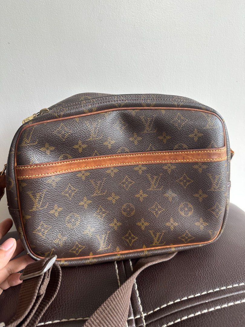 authentic LV monogram canvas reporter PM messenger bag, Luxury, Bags ...
