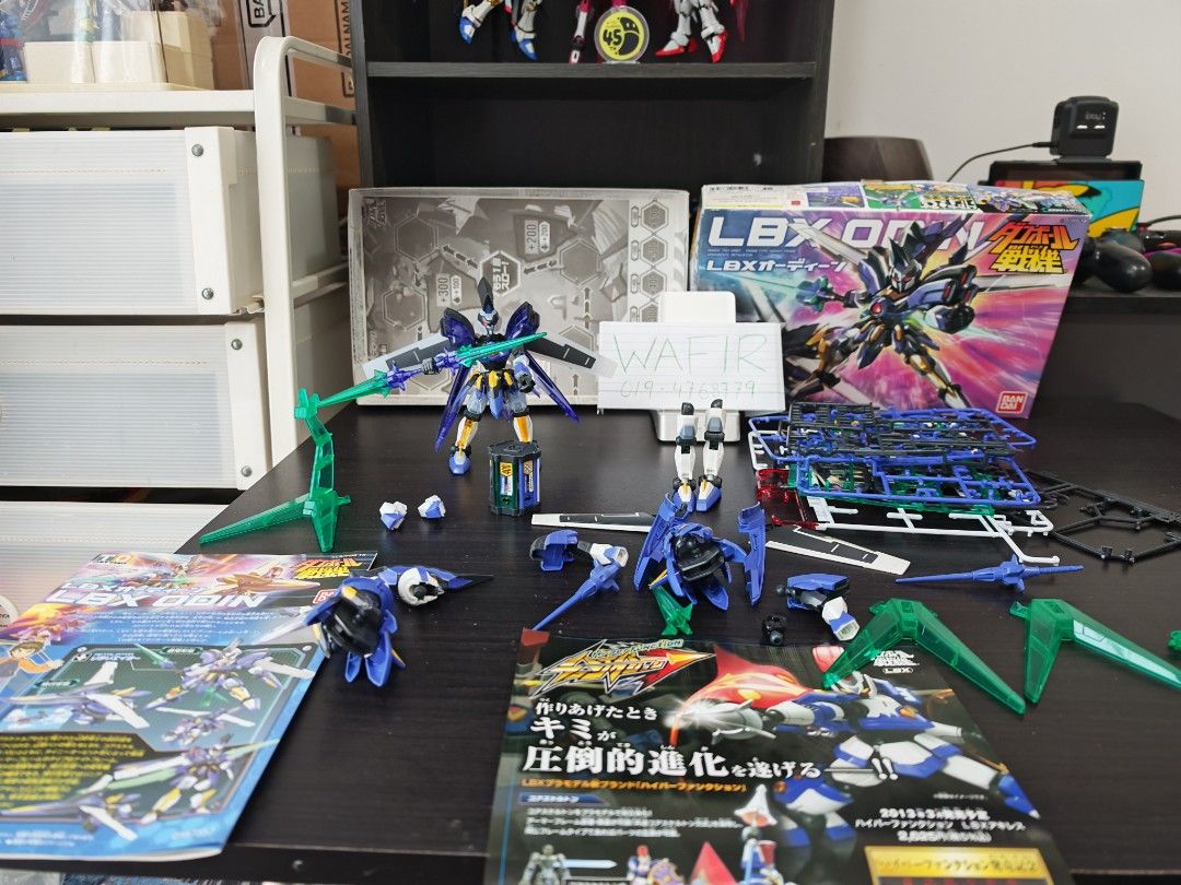 Bandai LBX Odin and LBX Odin MK2, Hobbies & Toys, Toys & Games on Carousell