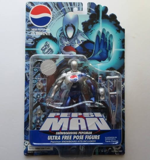 Bandai Pepsiman Figure, Hobbies & Toys, Toys & Games on Carousell