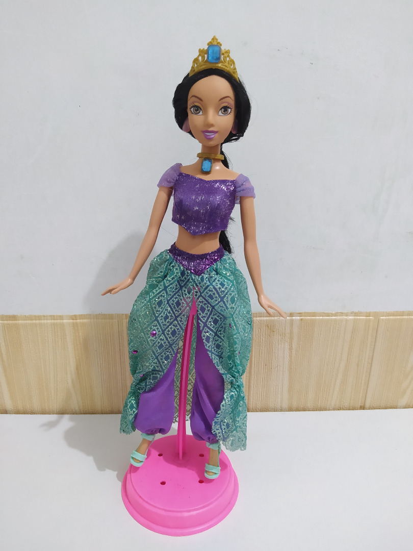 Barbie Jasmine Gem Princess Doll Preloved, Toys & Collectibles, Mainan ...