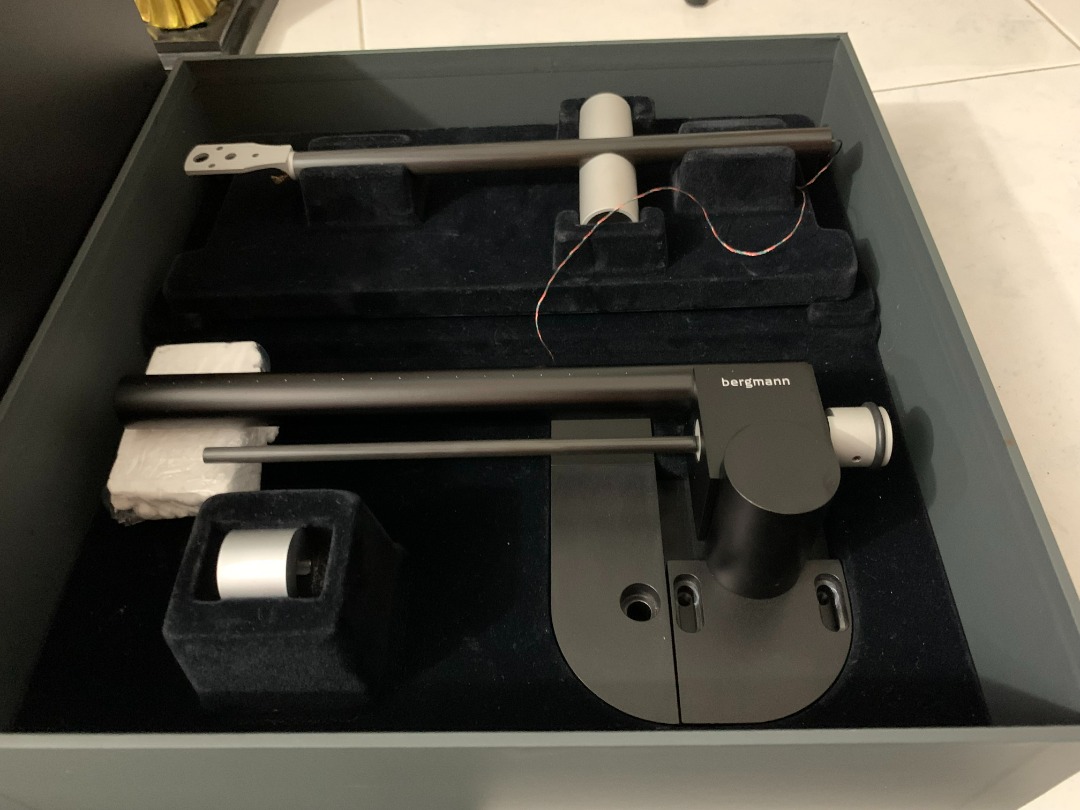 Bergmann Magne ST Linear Tracking Air Bearing Tonearm include Air ...