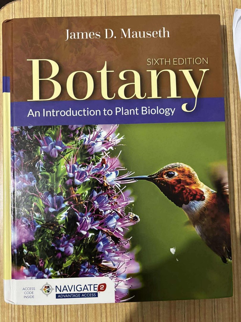 Botany An Introduction to Plant Biology 6th Edition (James Mauseth ...