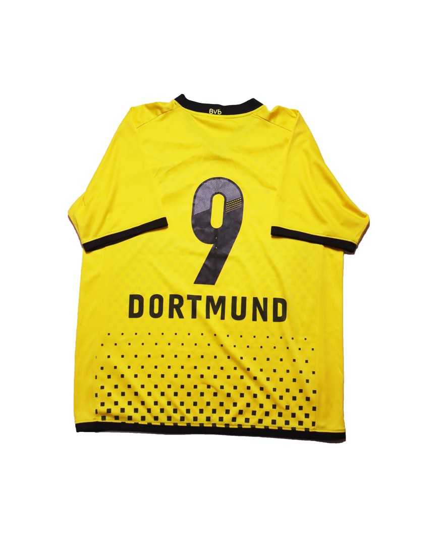 BVB Dortmund Number 9 Football/Soccer Jersey, Men's Fashion, Tops ...