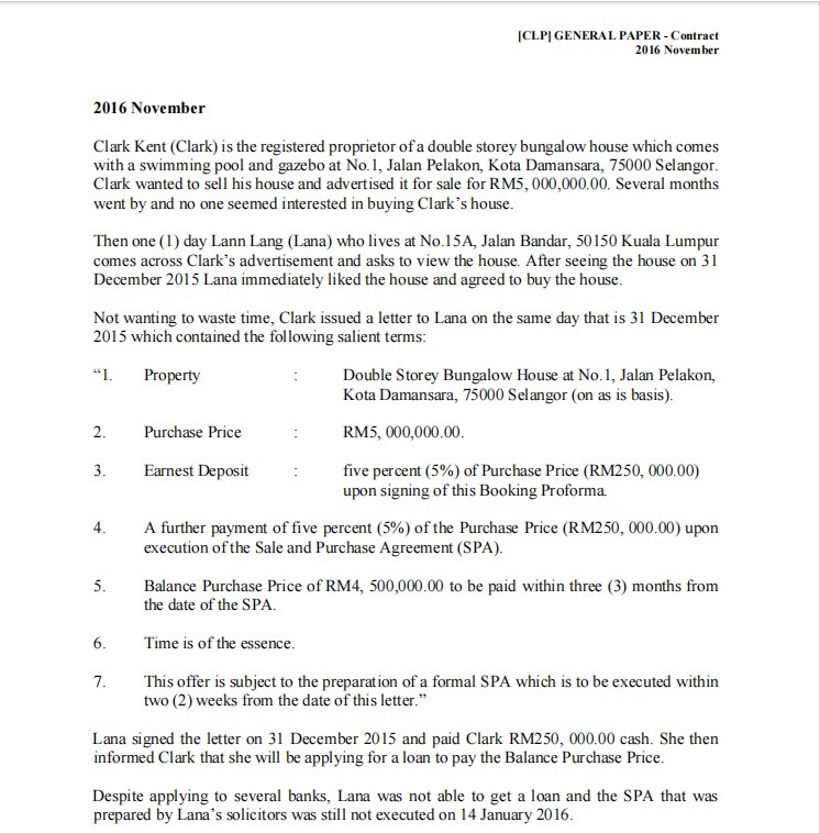 Complete CLP Past Year Questions Set (2010–2022) – All 5 Subjects in ...