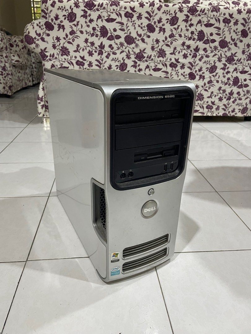 Dell Dimension E520 desktop computer, Computers & Tech, Desktops on Carousell