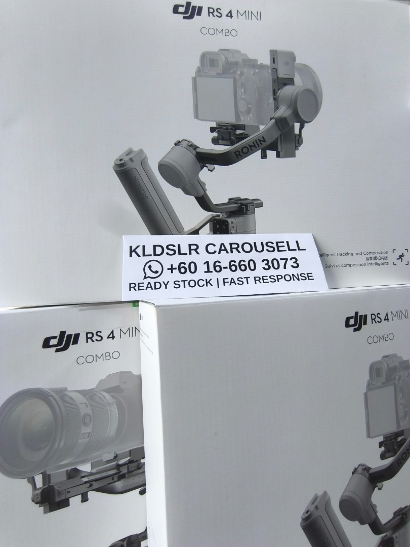 DJI RS4 MINI / RS4 MINI COMBO (DJI MALAYSIA) 1 YEAR WARRANTY ...