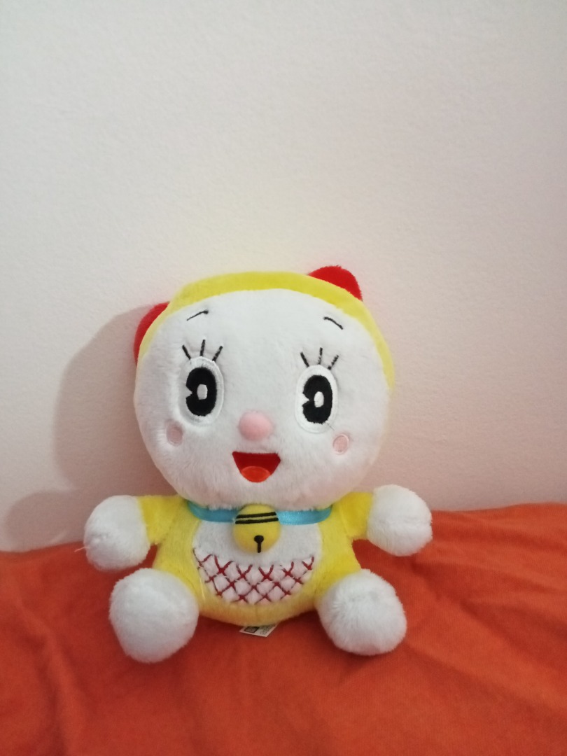 Doraemon Dorami Chan Sitting Small Plush, Hobbies & Toys, Toys & Games on Carousell