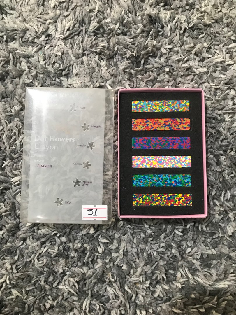 Dotted crayon, Hobbies & Toys, Stationary & Craft, Craft Supplies ...