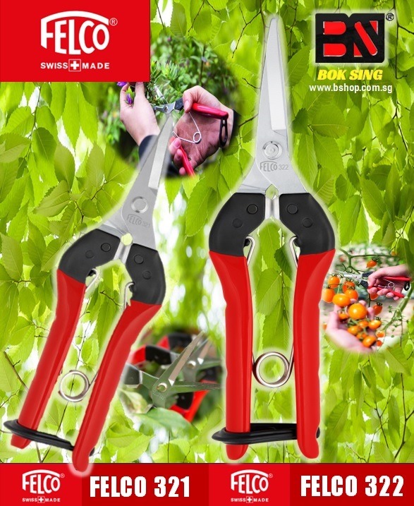 FELCO PICKING & TRIMMING SNIP FELCO 321/ FELCO 322 TRIMMING & PRUNING ...