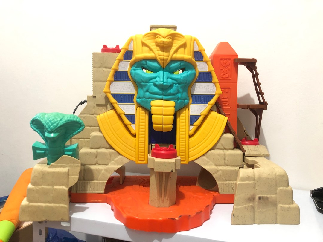 Fisher price imaginext serpent strike pyramid playset, Hobbies & Toys ...