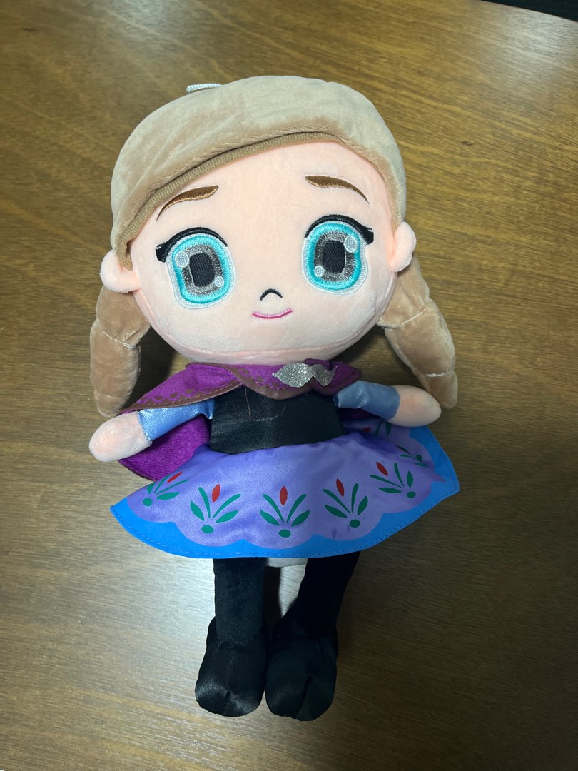 Frozen Anna Soft toy, Hobbies & Toys, Toys & Games on Carousell