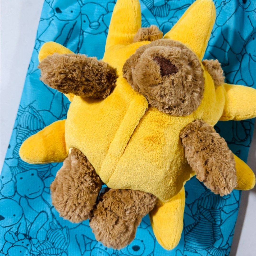 (Genuine) JELLYCAT Bartholomew Bear Sun Outfit (Medium), Hobbies & Toys ...