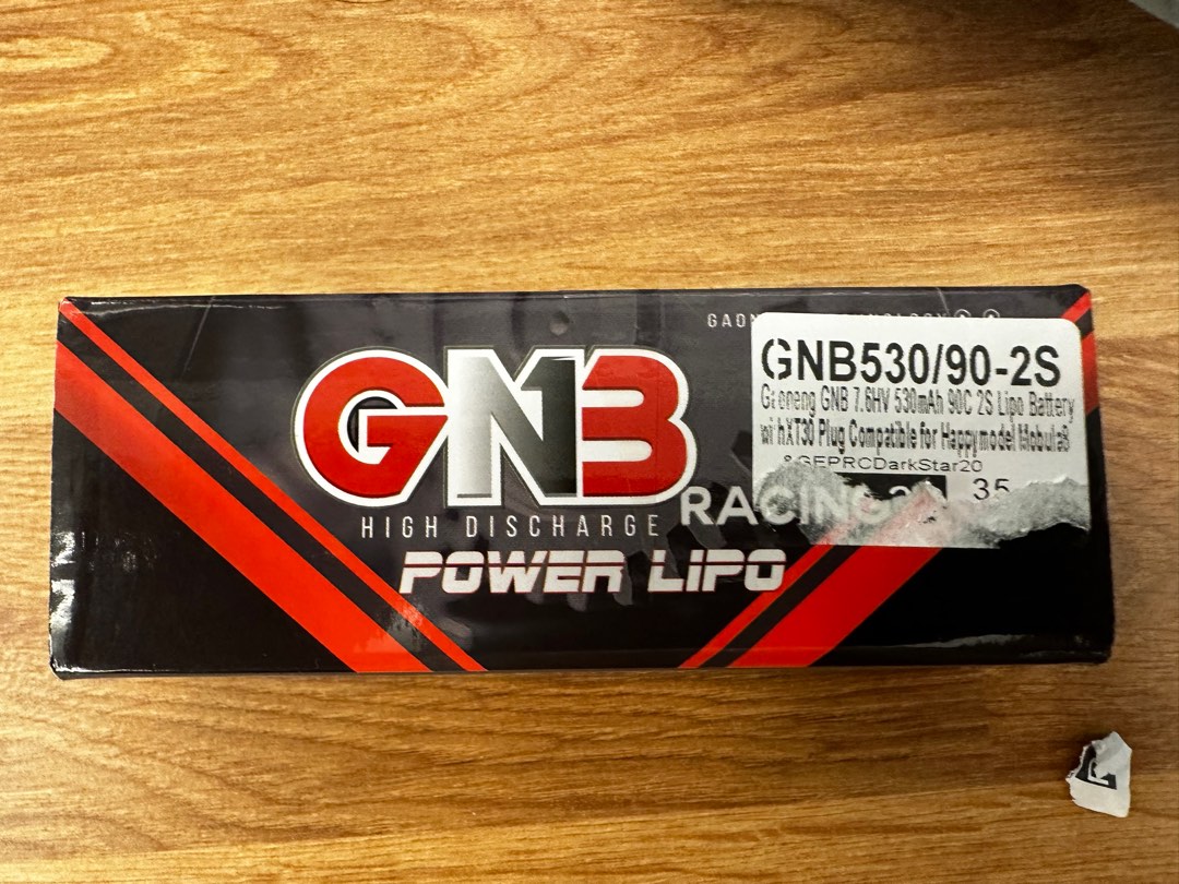 GNB 530mah 2S 90C xt30 LiPo battery and parallel charging board ($20 both), Photography ...