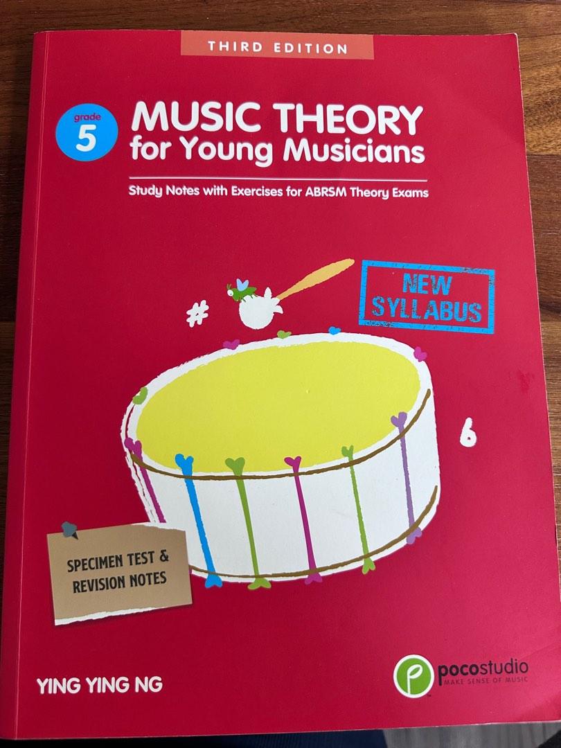 Grade 5 ABRSM Music Theory for Young Musicians, Hobbies & Toys, Music & Media, Music Scores on ...