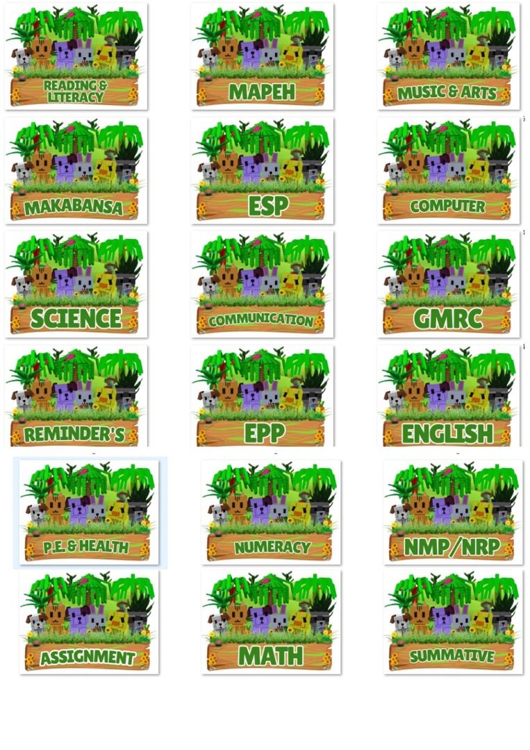 Grow a Garden Roblox Subject Sticker Notebook Labels, Everything Else ...