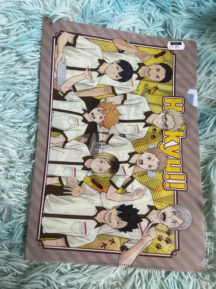Haikyu clear file anime haikyuu, Hobbies & Toys, Collectibles ...