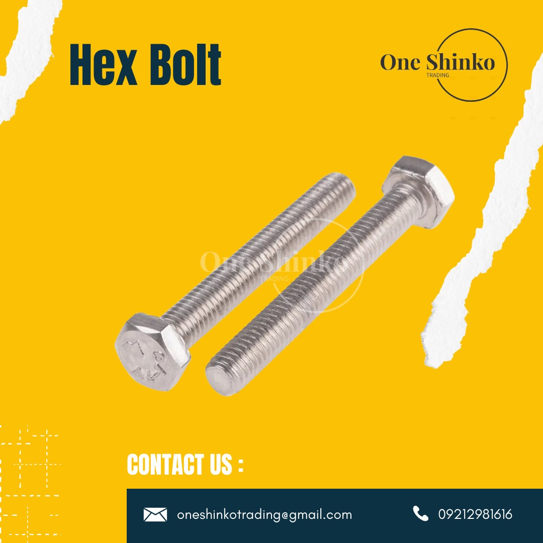 Hex Bolt | Hotdip | Metal Fabricator | Flange | Base Plate | Angle Bar ...