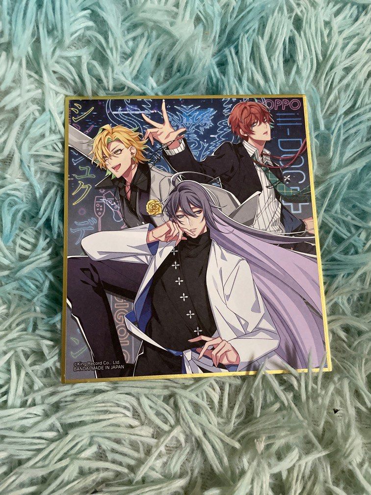 Hypnosis microphone hypmic shikishi artboard anime, Hobbies & Toys ...