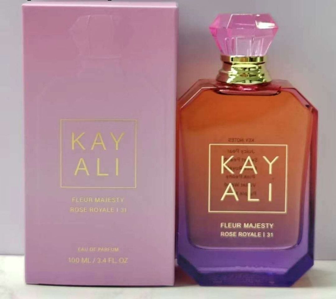 KAYALI Fleur Majesty Rose Royale 31 Eau de Parfum For Women 100ml (Free ...