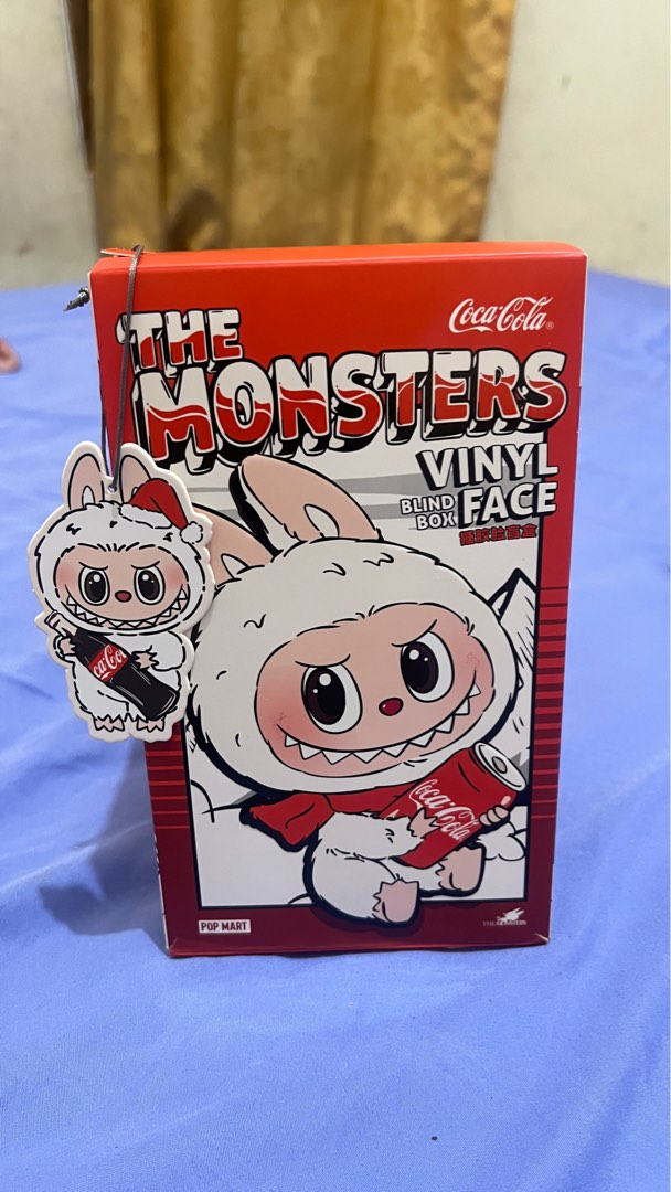 labubu cola the monster keychan, Toys & Collectibles, Mainan di Carousell
