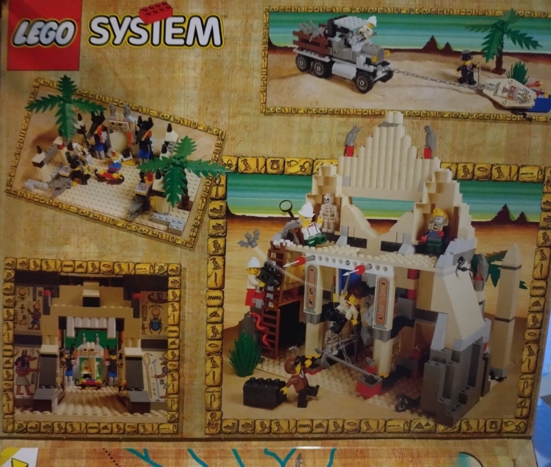 LEGO 5988 Temple of the Nile, released in 1998, Lego World Adventure ...