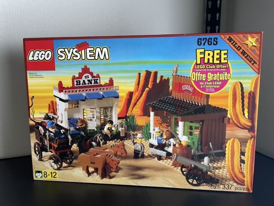 LEGO 6765 Unopened Western Gold City Junction Gold City Junction ...