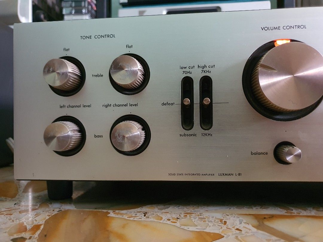 LUXMAN L81 stereo integrated Amplifier, Audio, Soundbars, Speakers ...