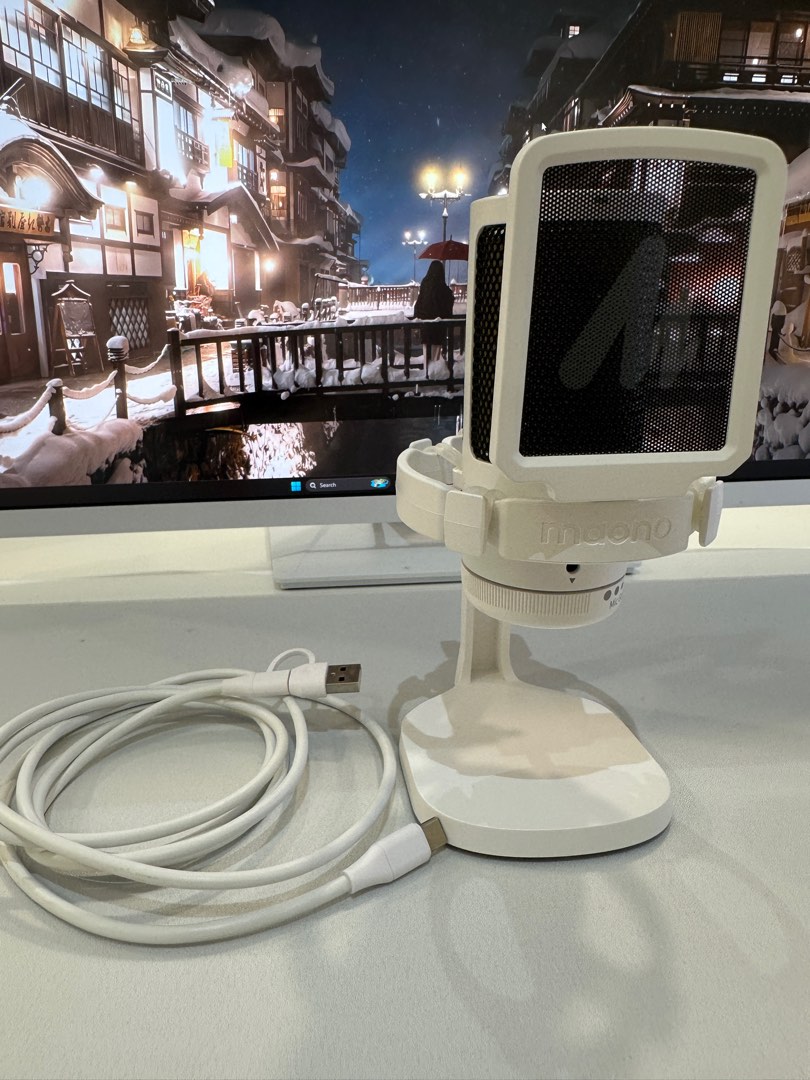 Maono DM20 RGB USB Microphone Gaming, Elektronik, Bagian Komputer & Aksesoris di Carousell