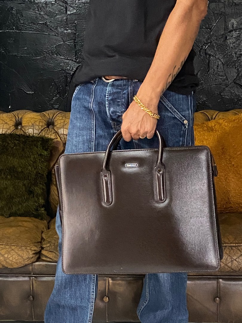 Maruem Briefcase Portfolio Bag (Japan), Men's Fashion, Bags, Briefcases ...