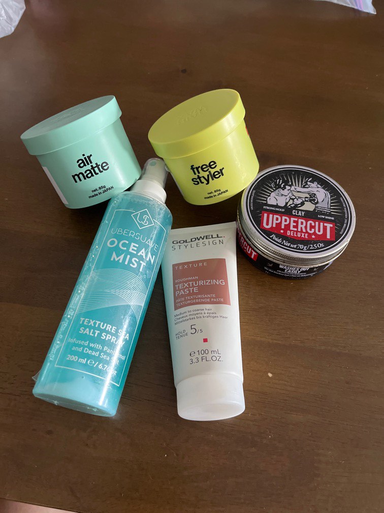 Mens Grooming/Styling - Hair wax/clay/paste, Sea Salt Spray, Beauty ...