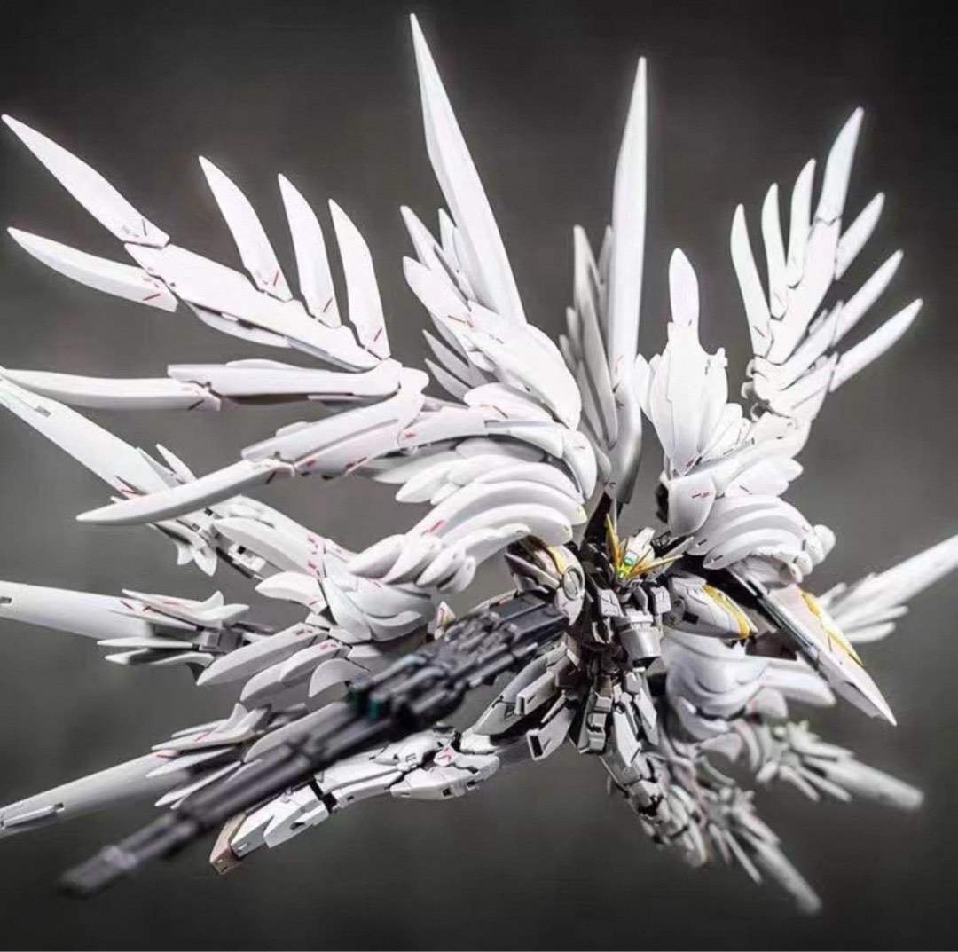 MG Wing Gundam 8827 Snow White prelude, Hobbies & Toys, Toys & Games on ...