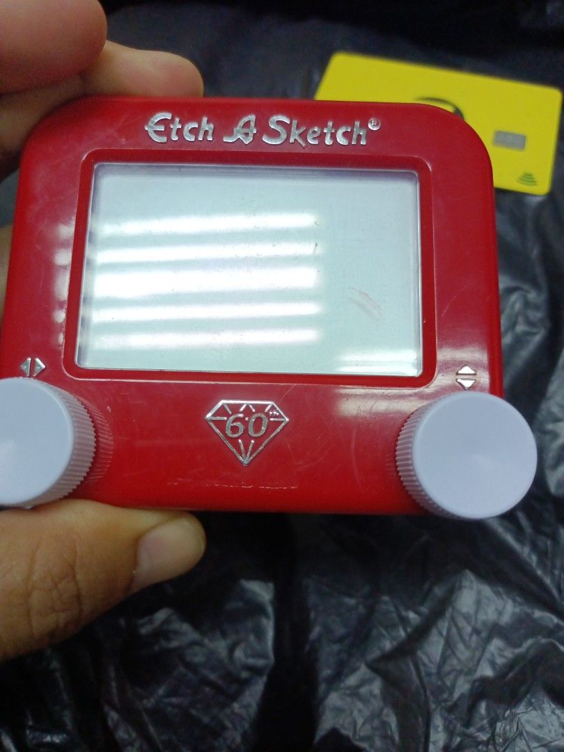 Mini Etch A Sketch, Hobbies & Toys, Toys & Games on Carousell