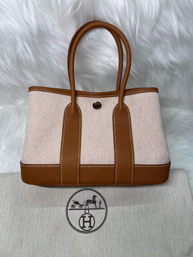 Hermes Mini garden party, 女裝, 手袋及銀包, 手拿包 - Carousell