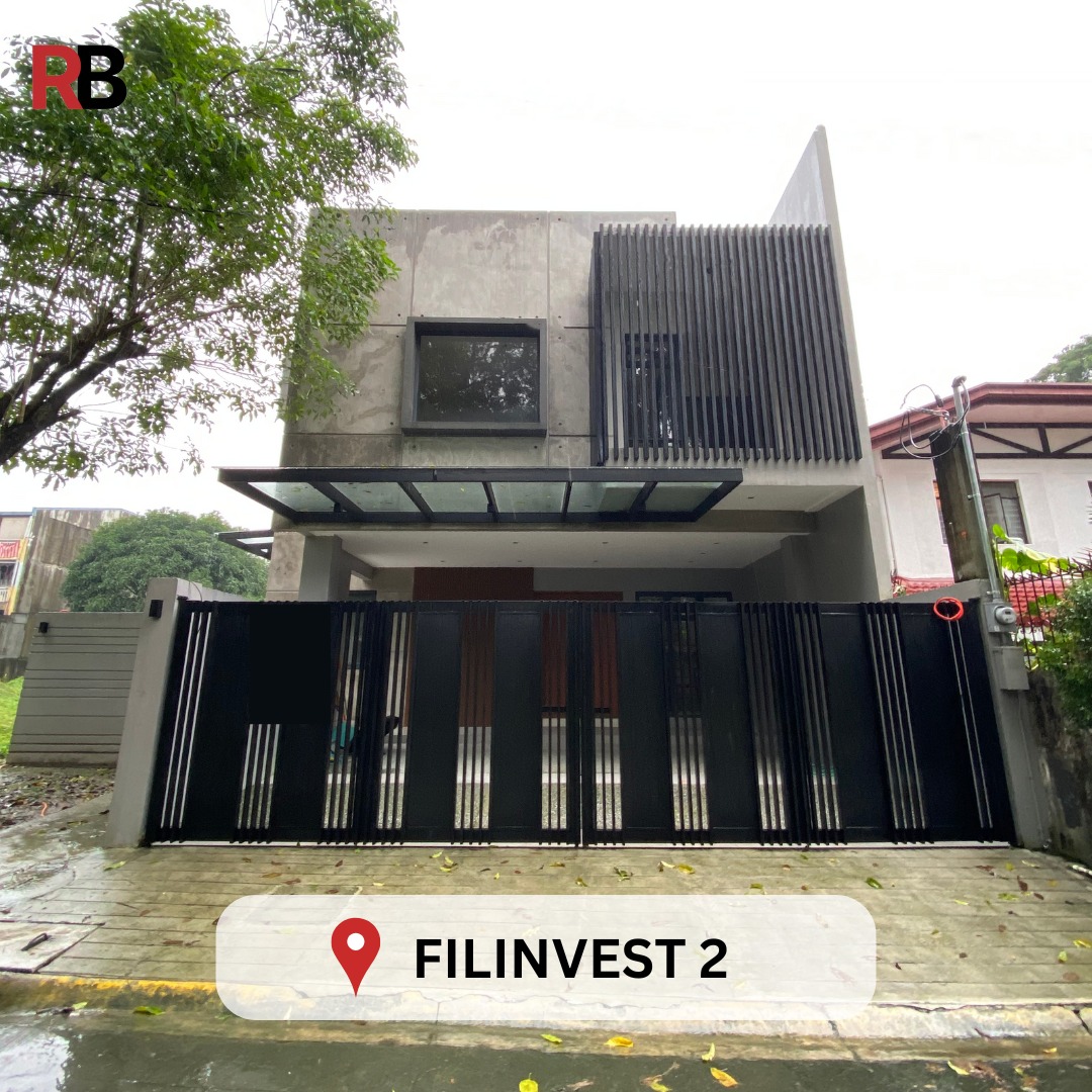 Modern Semi-Furnished Home in Filinvest 2, QC | 4BR + Staff Quarters ...