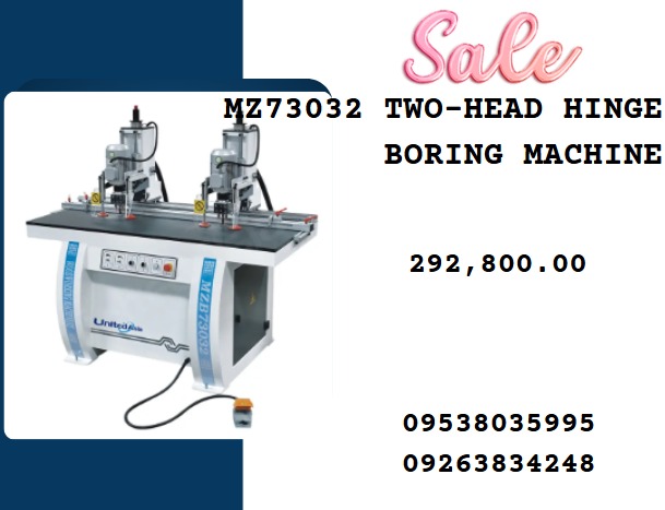 MZ73032 Two-head Hinge Boring Machine, Everything Else, Others on Carousell