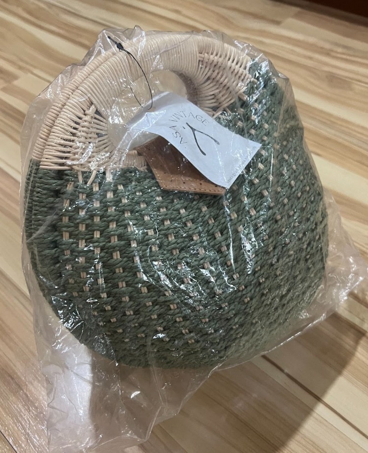 Native Abaca Sage Green Bag, Women's Fashion, Bags & Wallets, Purses ...