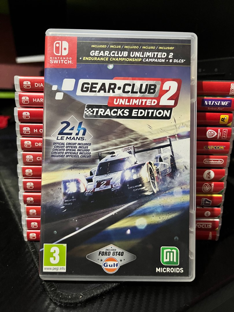 Nintendo Switch Physical Game - Gear Club 2 Unlimited Tracks Edition ...