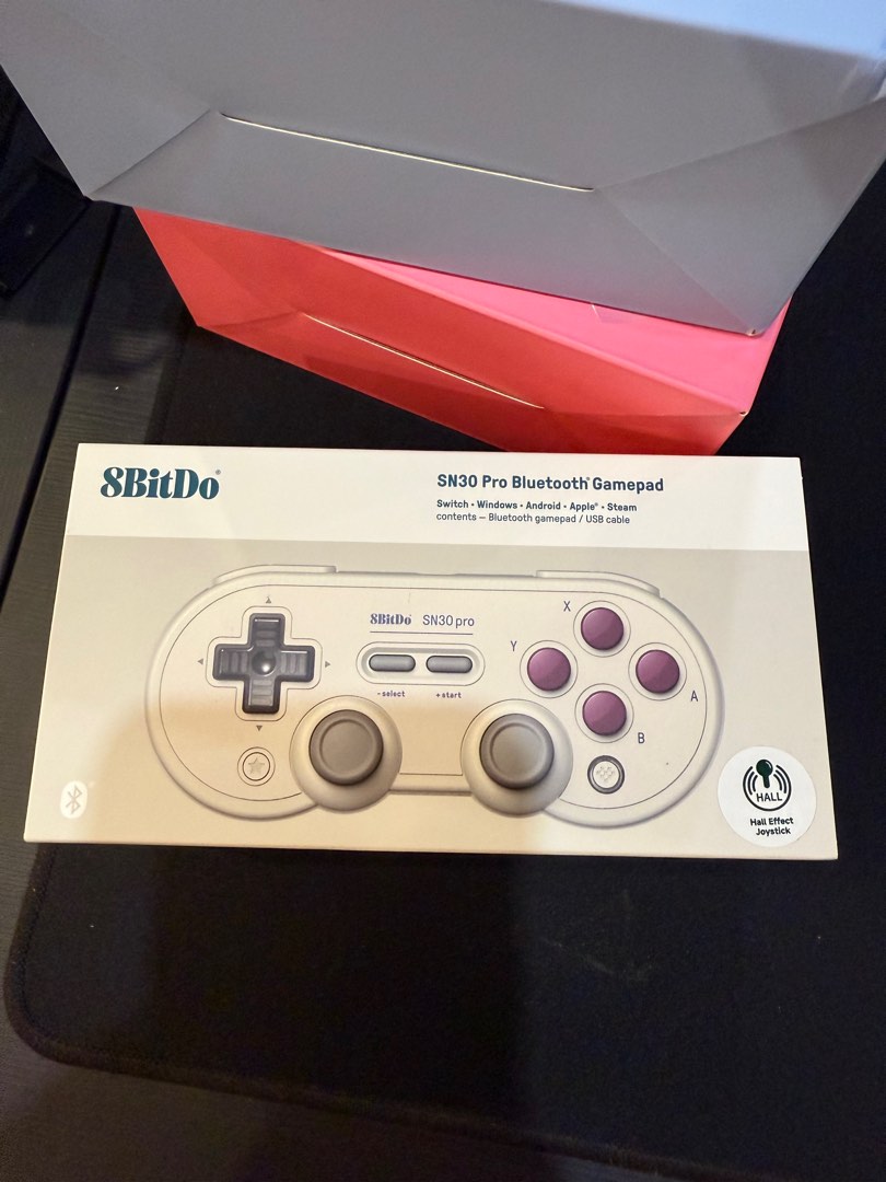 【NS2】8bitdo SN30 Pro Bluetooth Gamepad switch 2 非原廠手制, 電子遊戲, 遊戲機配件, 手掣 - Carousell