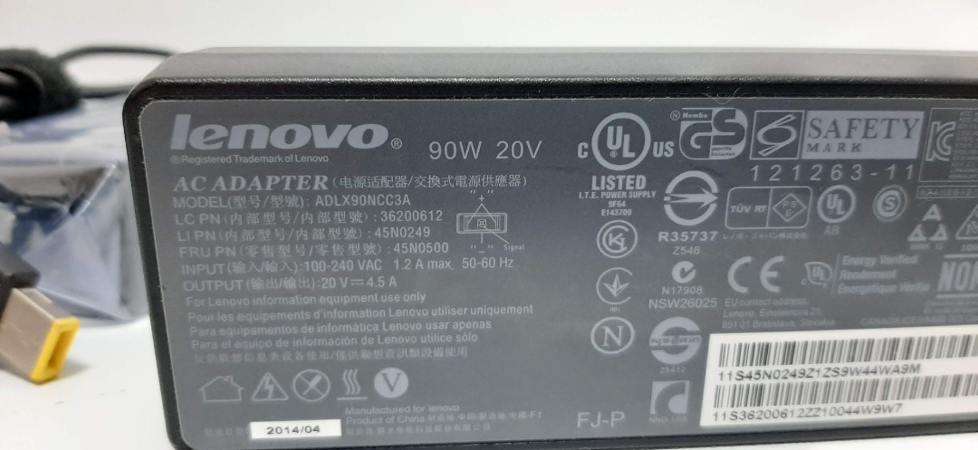 Original Lenvo Laptop Charger, Computers & Tech, Laptops & Notebooks on ...