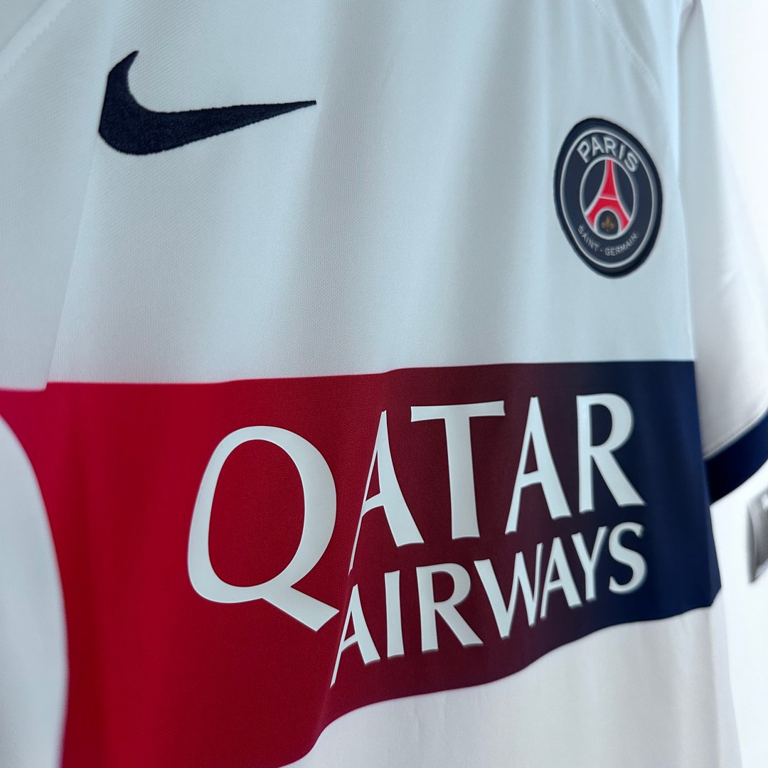 Authentic Nike PSG Paris Saint-Germain Soccer Jersey, Men's Fashion ...