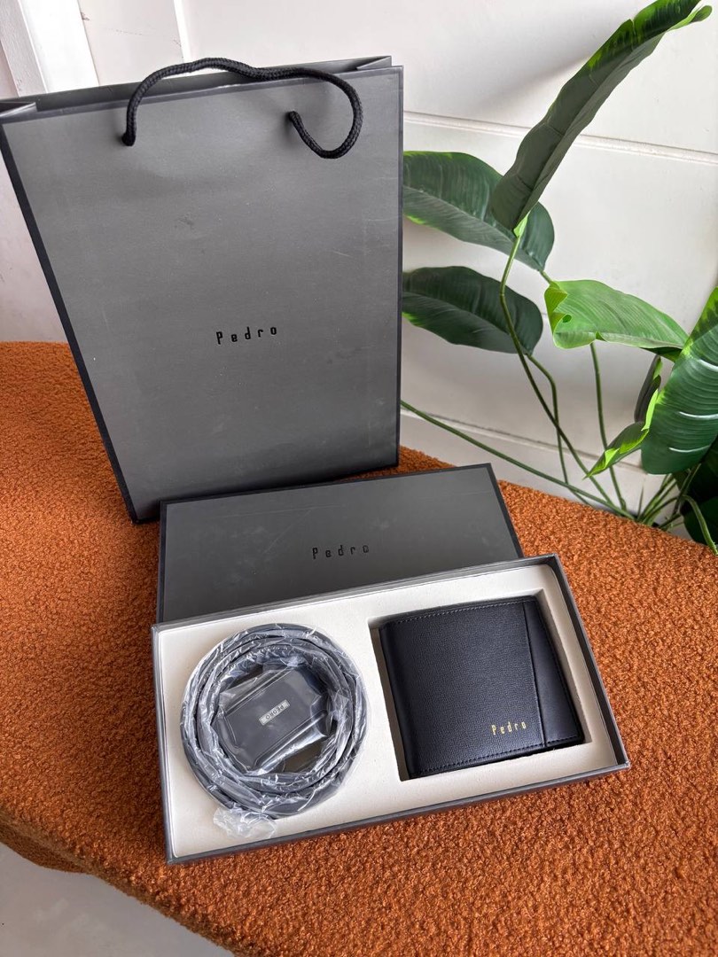 Pedro Wallet and Belt, Women's Fashion, Bags & Wallets, Wallets & Card ...