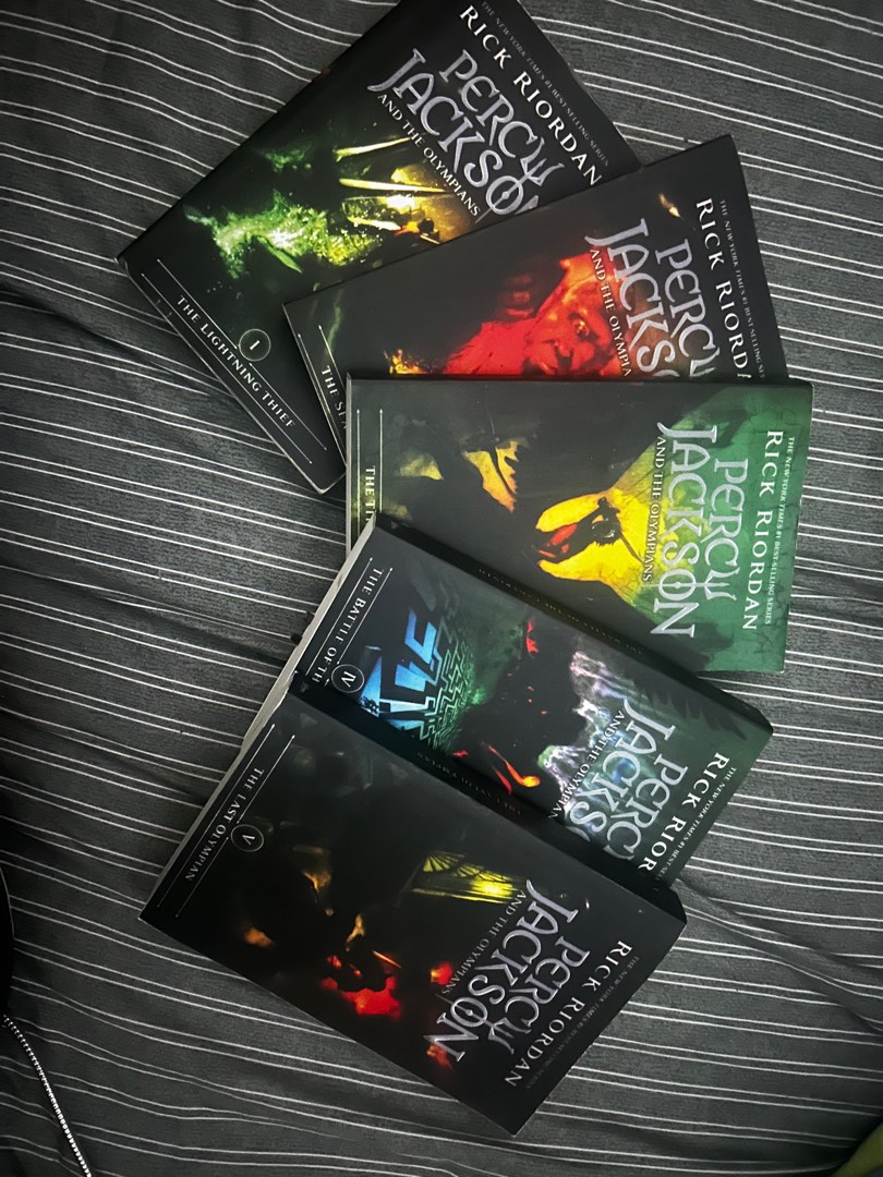 Percy Jackson Complete Set, Hobbies & Toys, Books & Magazines, Fiction ...
