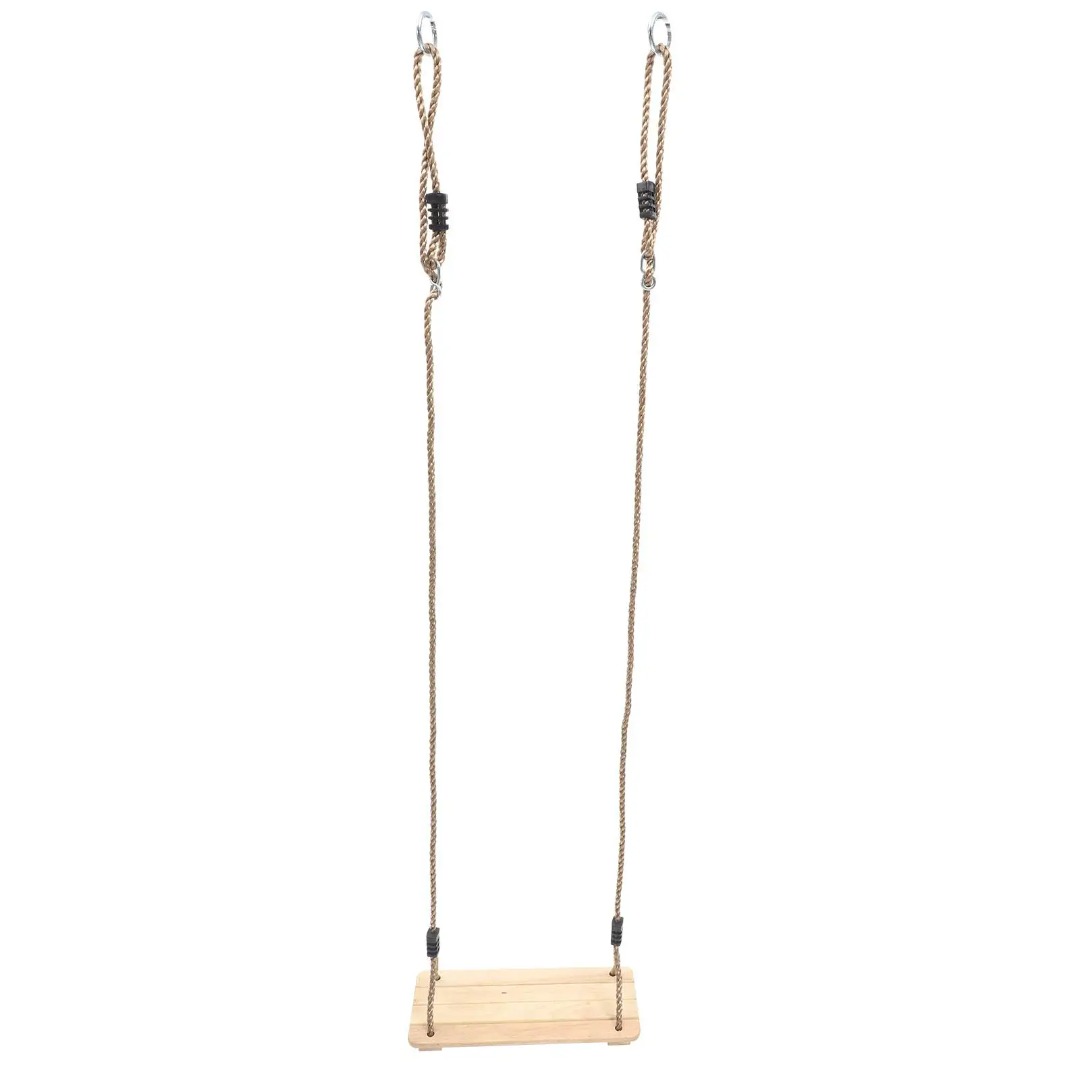 Pine Wood Swing Kids Wooden Swing Indoor Outdoor Hanging Tree Swings ...