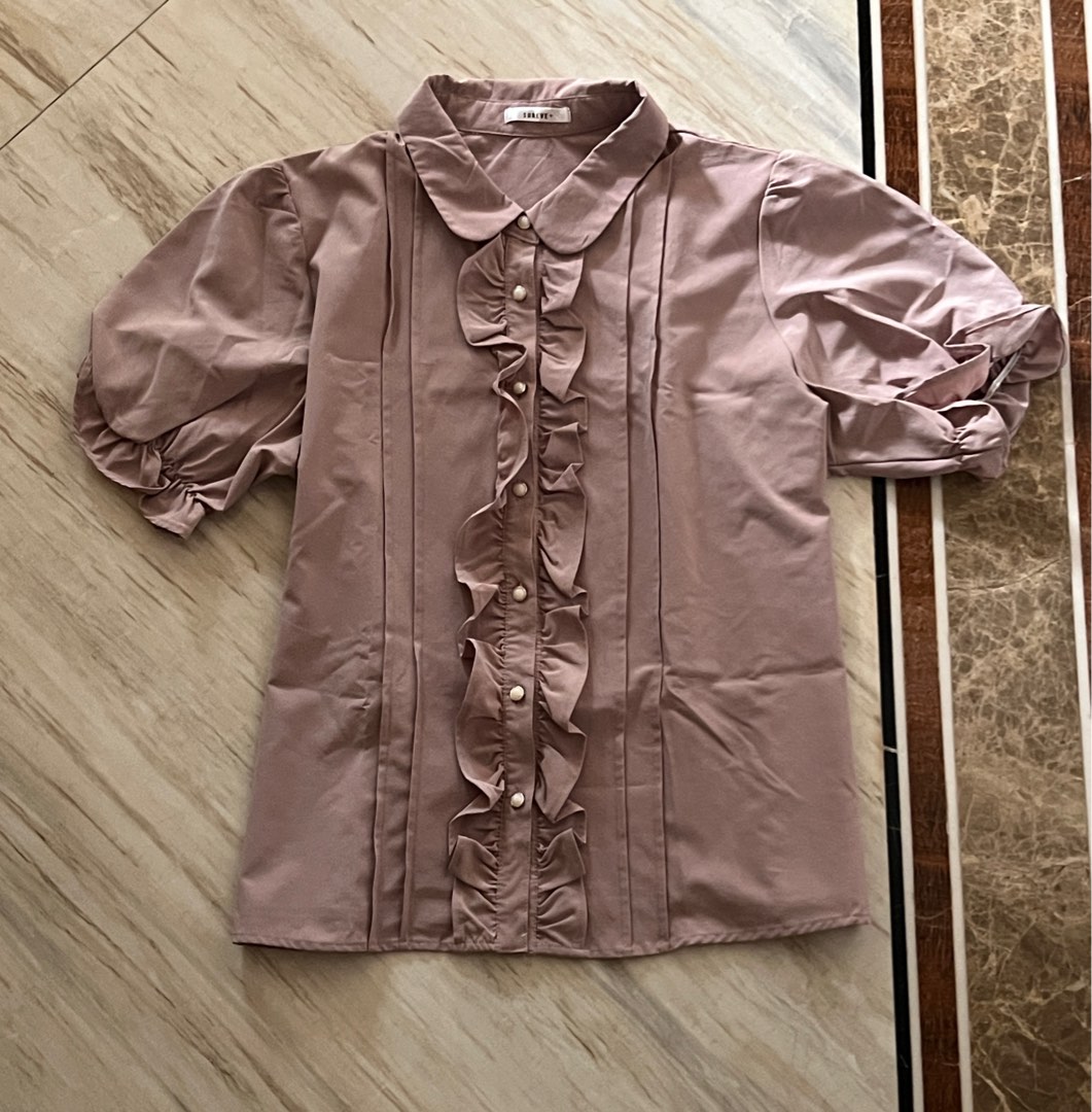 Pink Jirai Kei Style Top Japan Brand Sureve+ Ryousangata Aesthetic ...