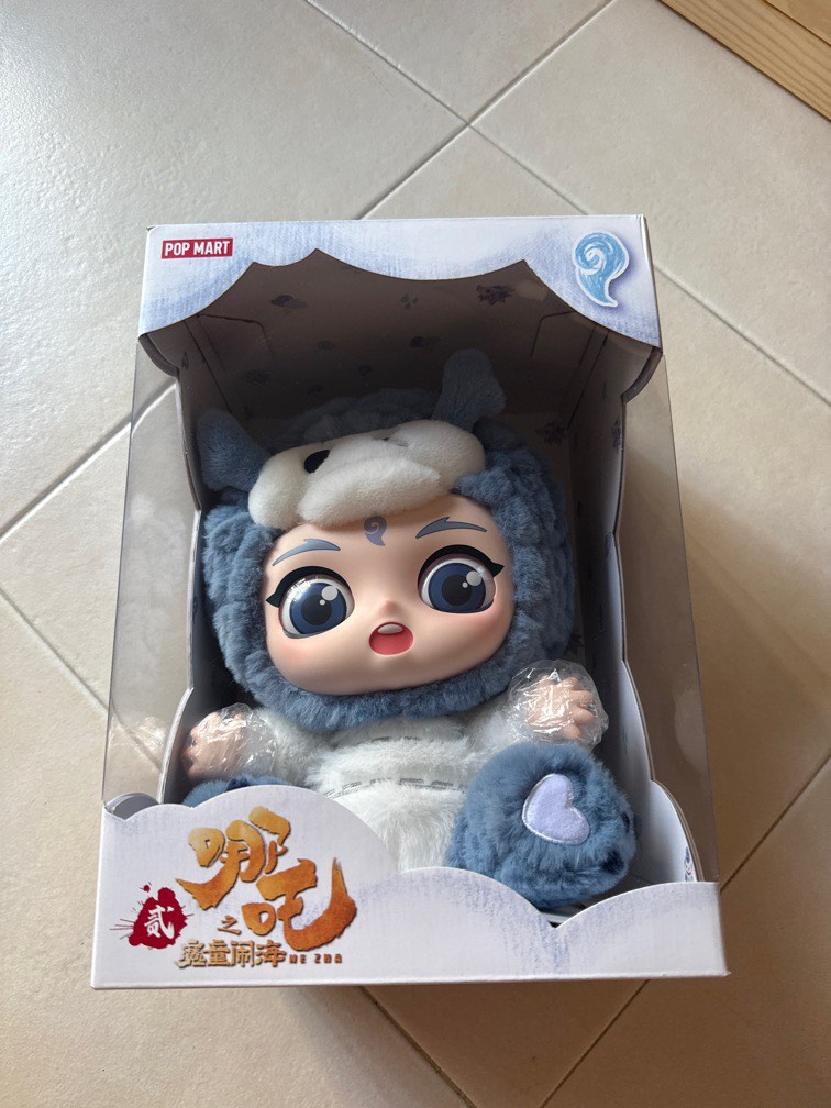 POPMART NEZHA PLUSH TOY, Hobbies & Toys, Toys & Games on Carousell
