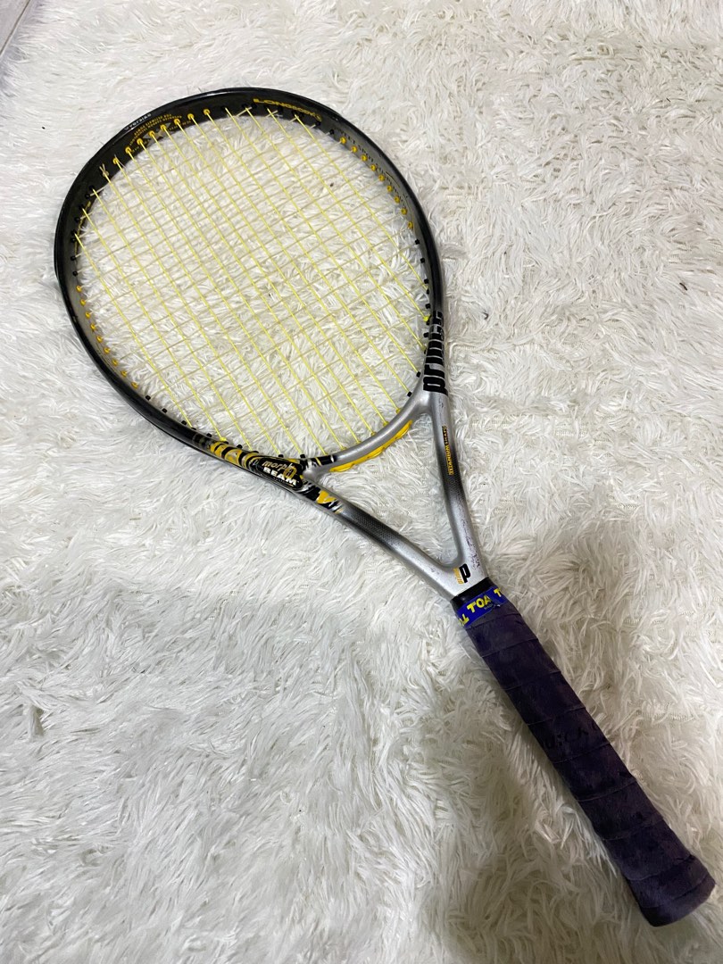 PRINCE THUNDER ULTRA LITE TITANIUM OS TENNIS RACQUET, Sports Equipment ...