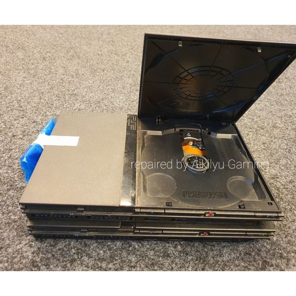PS2 NO POWER/ NO DISPLAY FIXED/CD UNREADABLE @AIKILYU GAMING, Video ...