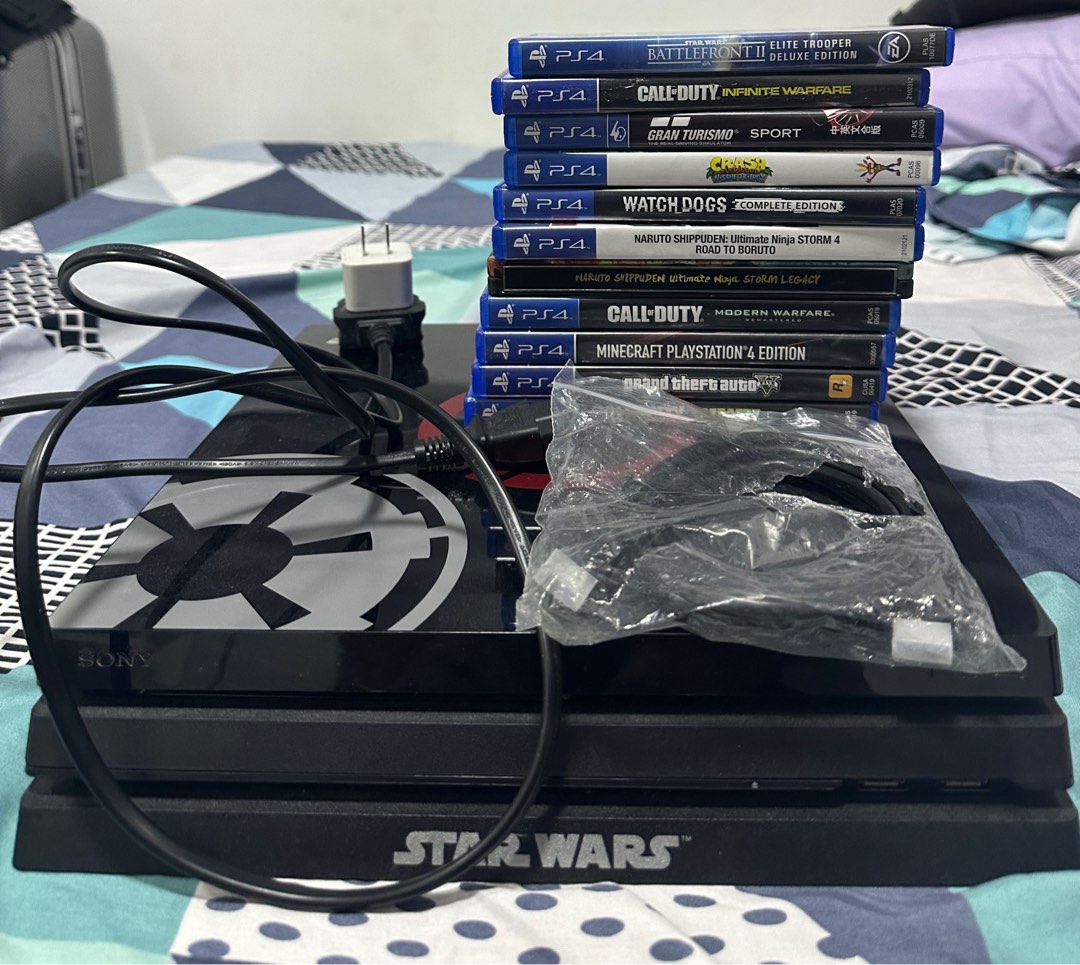 PS4 Pro Battlefront II Edition, Video Gaming, Video Game Consoles ...